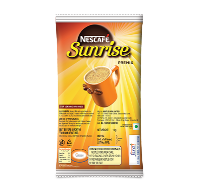 Nescafé Sunrise Premix Instant Coffee Pack | Nestle Professional