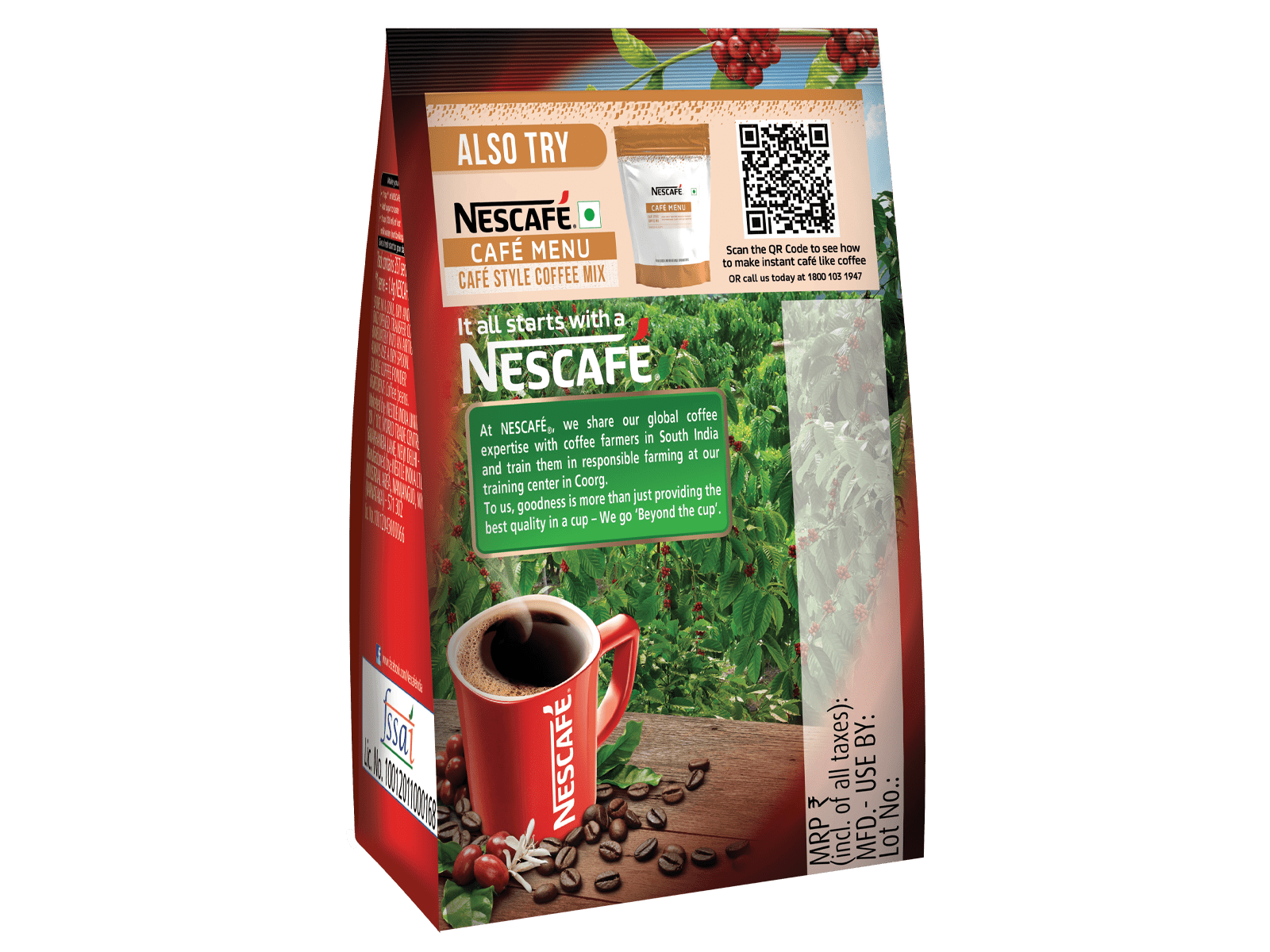 NESCAFÉ® Instant Coffee Ingredients By NESCAFÉ® Classic