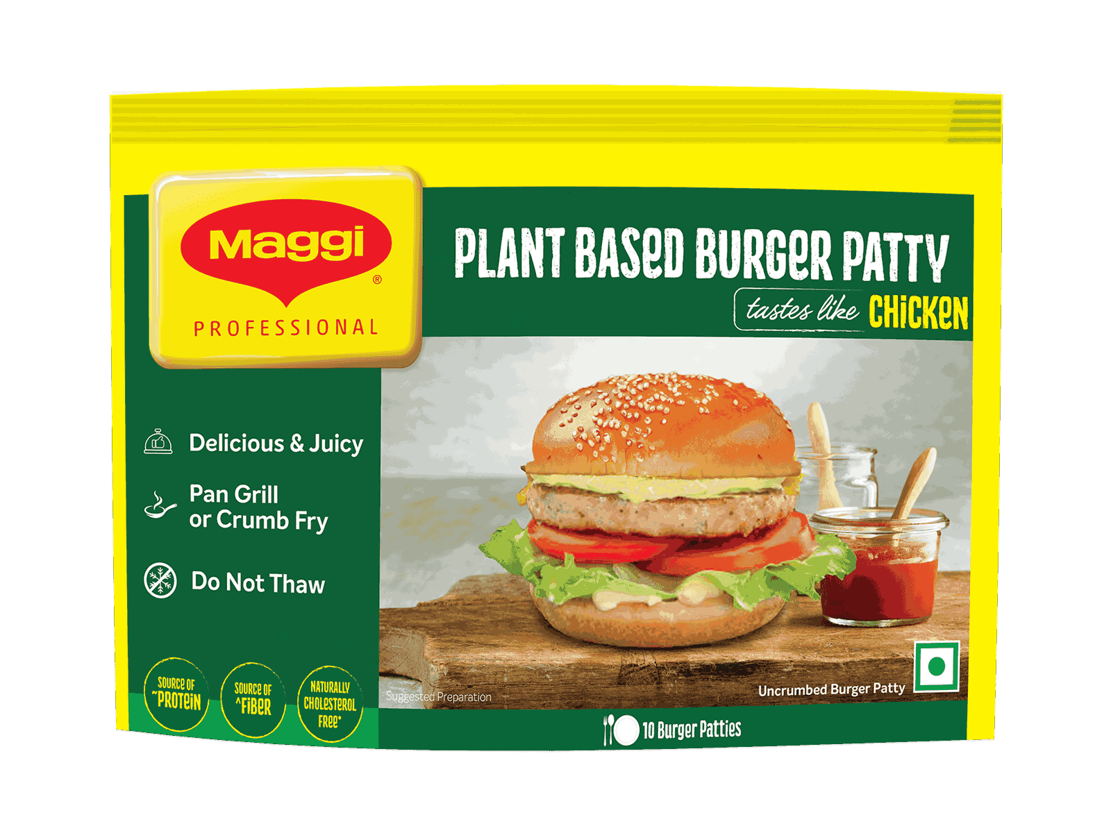 MAGGI® Plant Based Burger Patty For Veg Burger | Nestle Professional